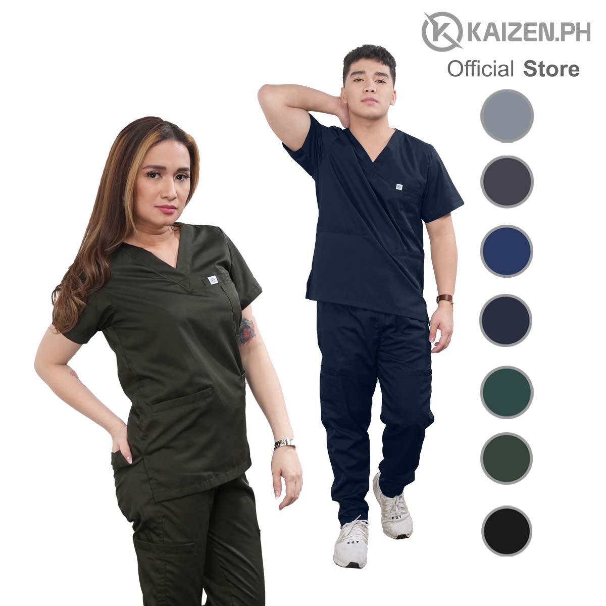 KSS-03 Plain Series – Kaizen.PH Healthcare Apparel